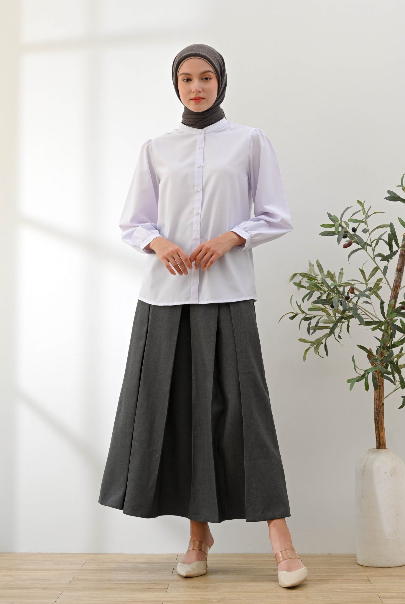 Blus Teana White – kalara.id